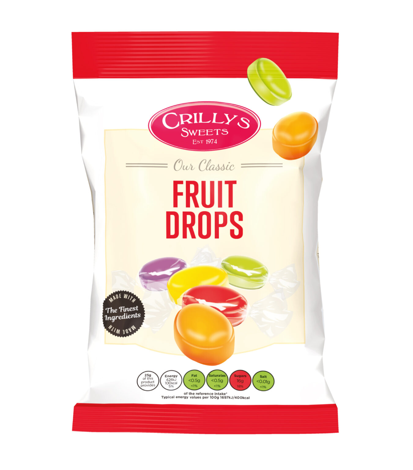 Crilly's premium bagged sweets - Crilly's Sweets & Confectionery